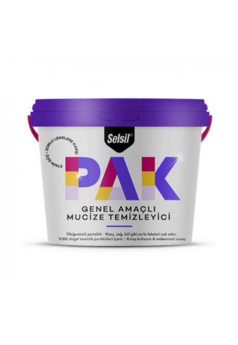 SELSİL PAK GENEL TEMİZLEYİCİ 500 gr - Reklam Malzemeleri Marketi | e-r